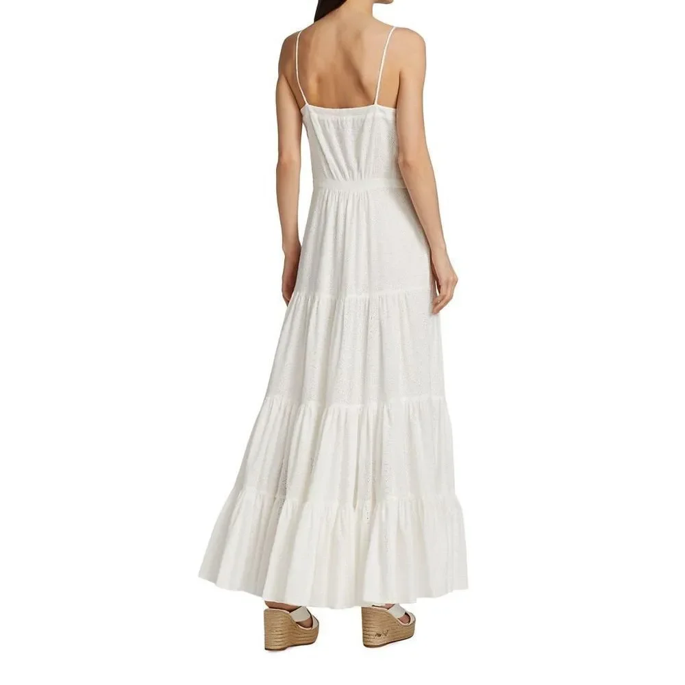 Veronica Beard | Dresses | Veronica Beard Alondra Eyelet Maxi Dress Xs ...